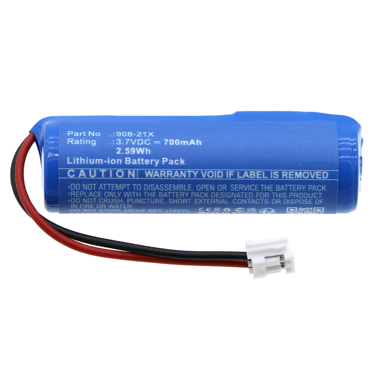 Batteries N Accessories BNA-WB-L18715 Alarm System Battery - Li-ion, 3 ...